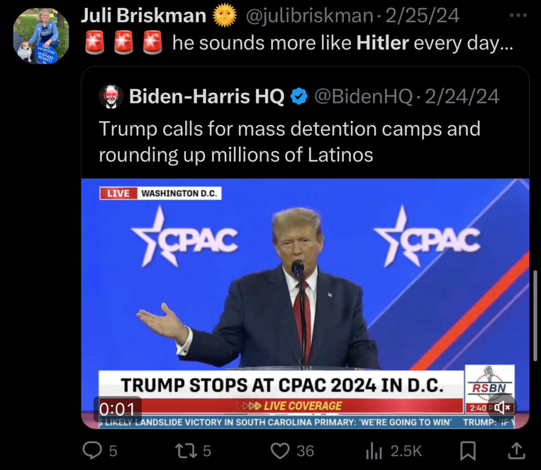 11 Times Juli Briskman Called Trump “Hitler” - Red Virginia News - The ...