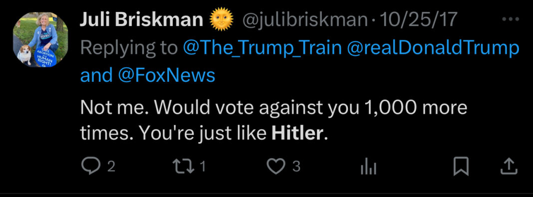 11 Times Juli Briskman Called Trump “Hitler” - Red Virginia News - The ...